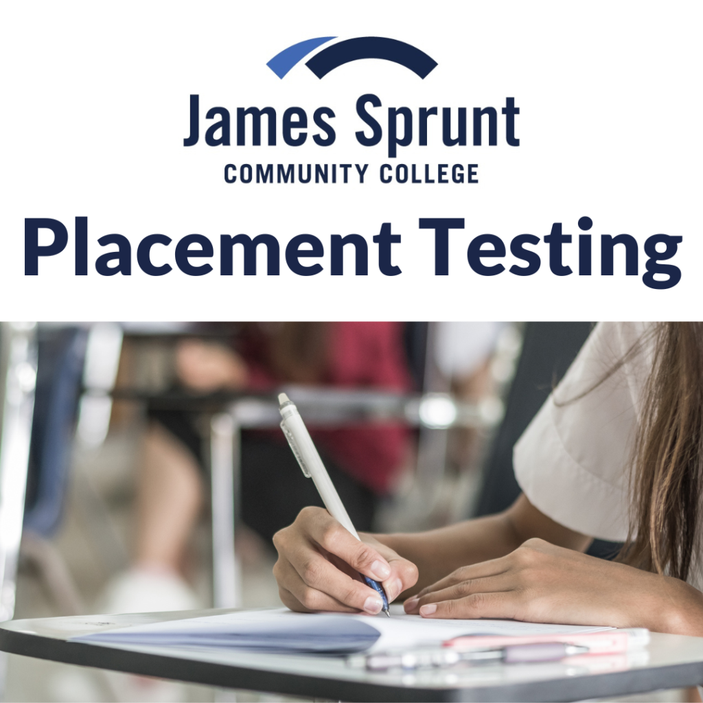Placement Testing - James Sprunt Community College
