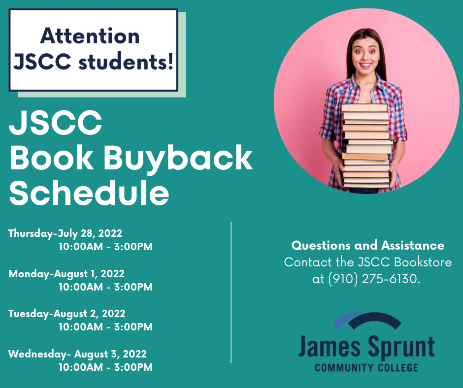 Book Buyback - James Sprunt Community College