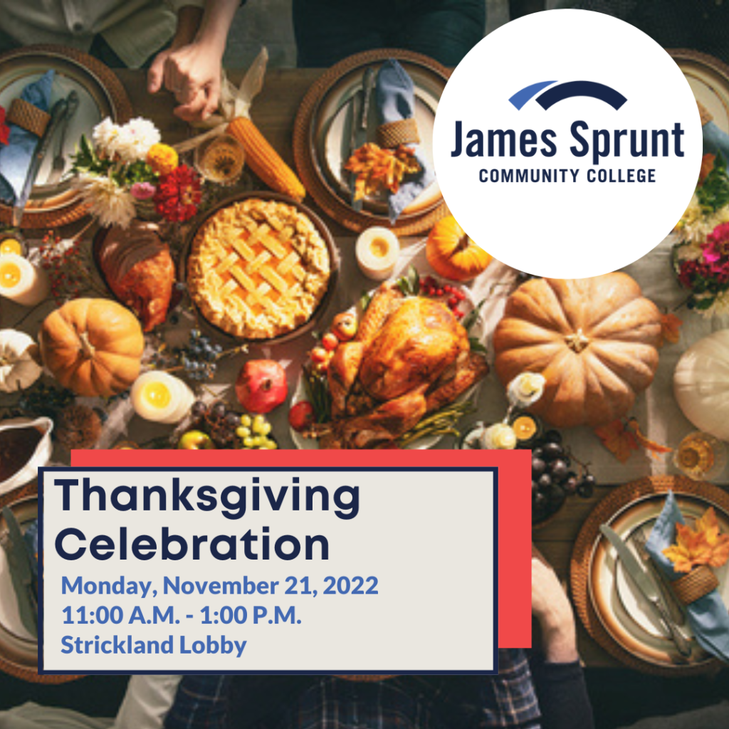Thanksgiving Celebration - James Sprunt Community College