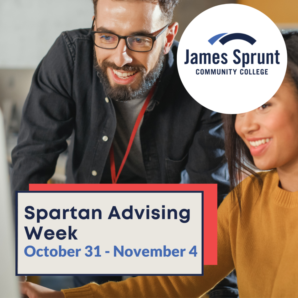 Spartan Advising Week - James Sprunt Community College