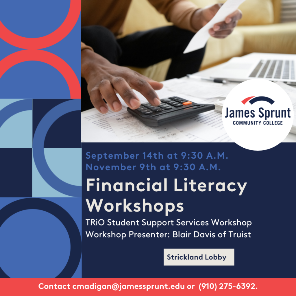 Financial Literacy Workshop - James Sprunt Community College