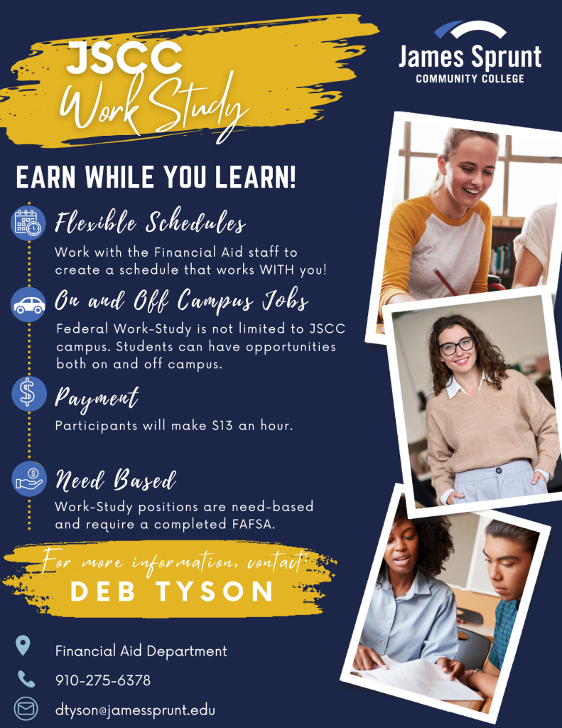Work Study Program - James Sprunt Community College